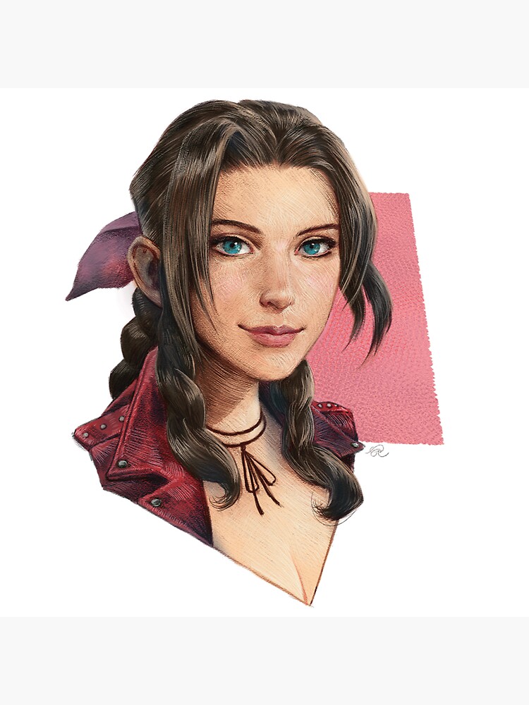 "Aerith Gainsborough" Sticker by TepesDeesigns | Redbubble