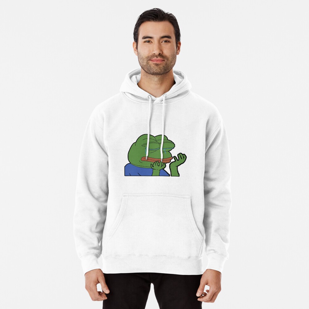 "PEPEHANDS meme emoji Sticker Twitch emote" Sticker for Sale by Mafrum ...