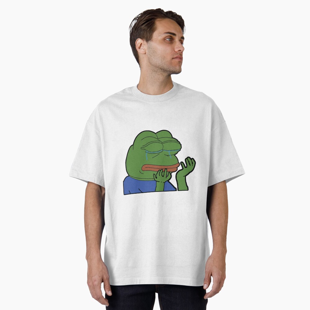 "PEPEHANDS meme emoji Sticker Twitch emote" Sticker for Sale by Mafrum ...