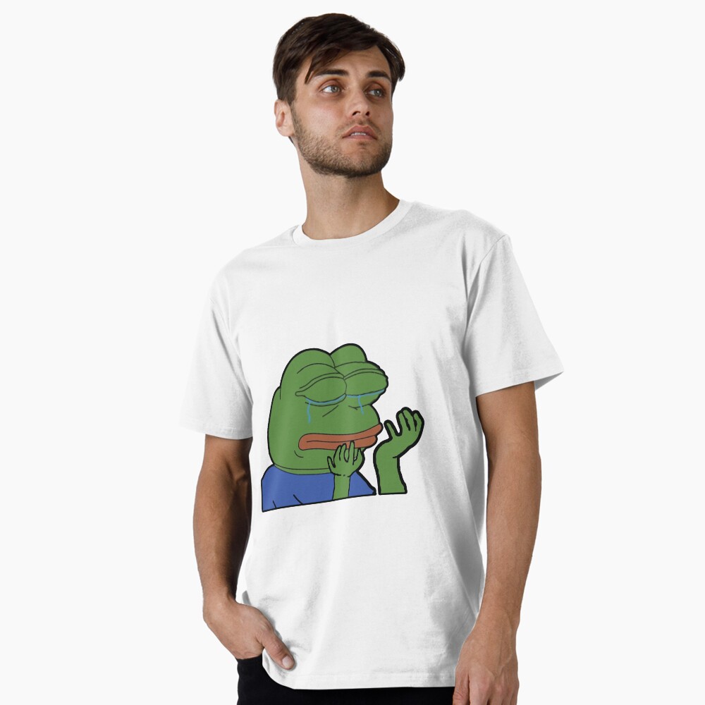 "PEPEHANDS meme emoji Sticker Twitch emote" Sticker for Sale by Mafrum ...