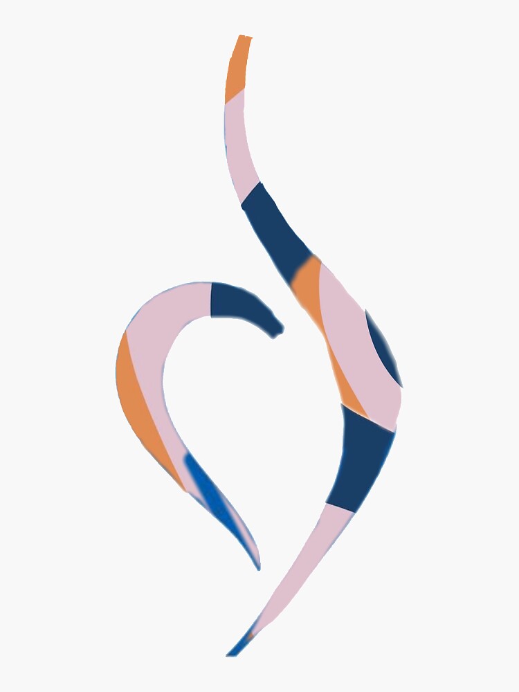 "NEDA Symbol" Sticker by rachelzimmerman | Redbubble