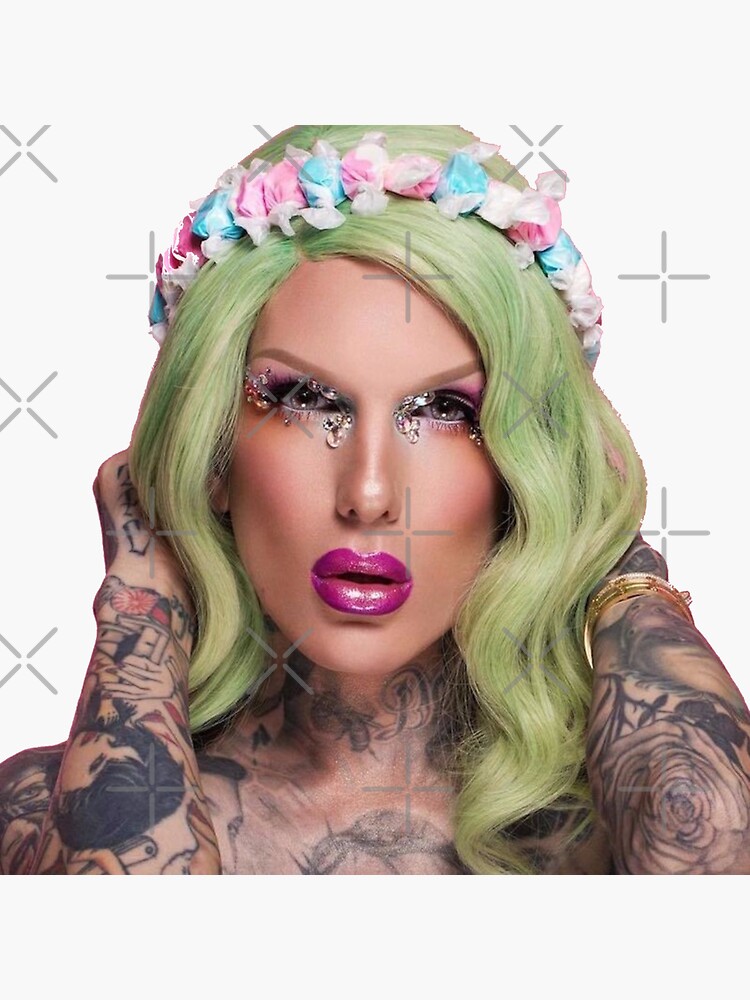 "Jeffree Star" Sticker for Sale by kbeck15 | Redbubble