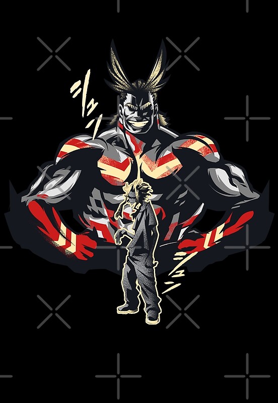 "All - Might Symbol of Peace V2" by Heisenburgerz | Redbubble