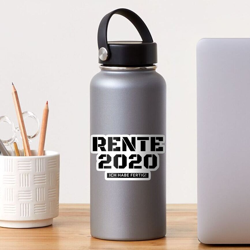 Sticker « Pension 2020 j'ai fini! Don, retraité, retraite, pension ...
