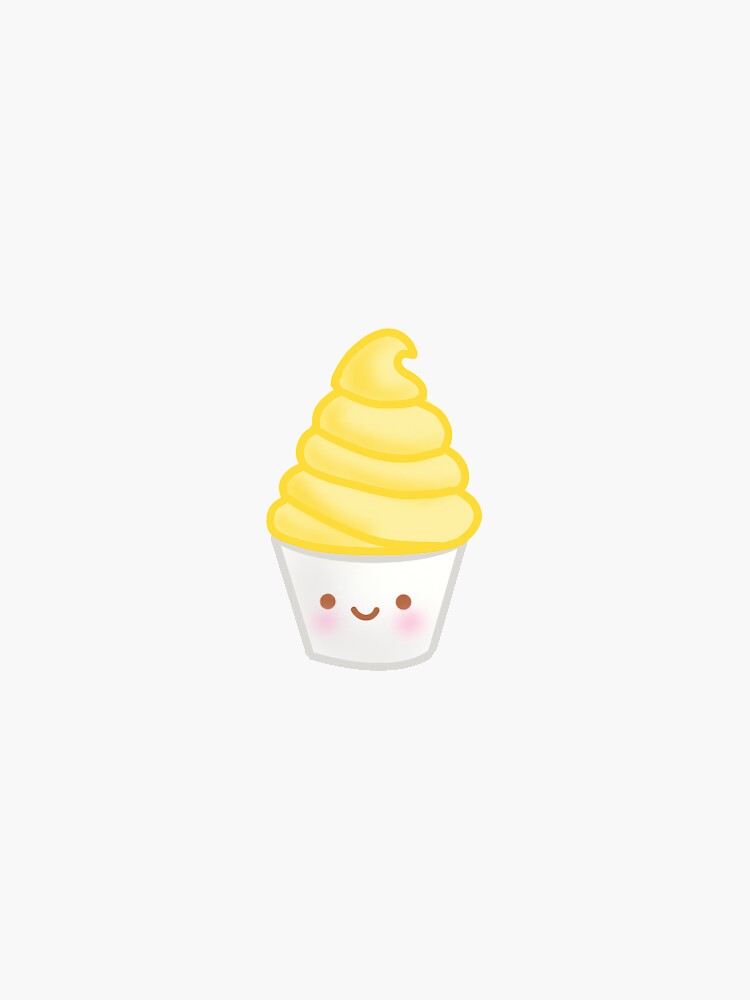 "dole whip" Sticker for Sale by lilcocostickers | Redbubble