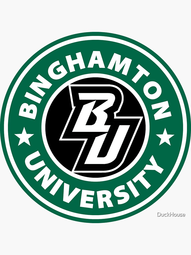 "Binghamton" Sticker for Sale by DuckHouse | Redbubble