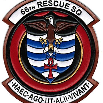 "USAF 66th Rescue Squadron Haec Ago Ut Alii Vivant Latin This I Do That ...