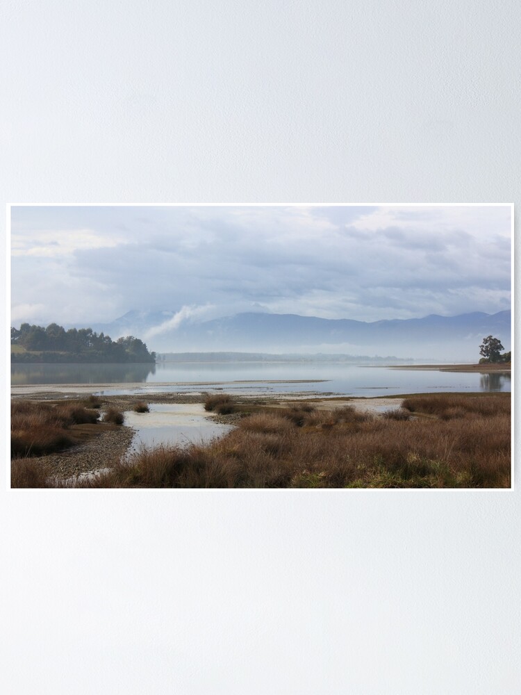 "Watercolour scene on the Waimea Inlet" Poster by Duncanmc42 | Redbubble
