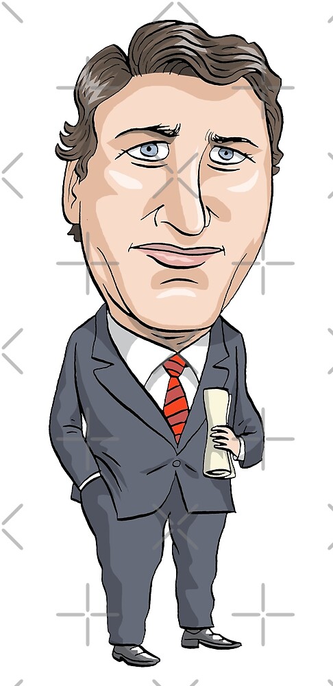 "Justin Trudeau" by MacKaycartoons | Redbubble