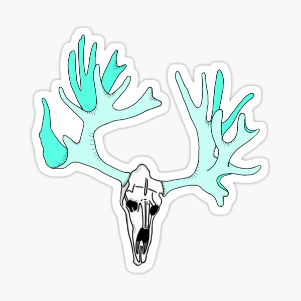 "Dead Moose" Sticker for Sale by Ket33 | Redbubble