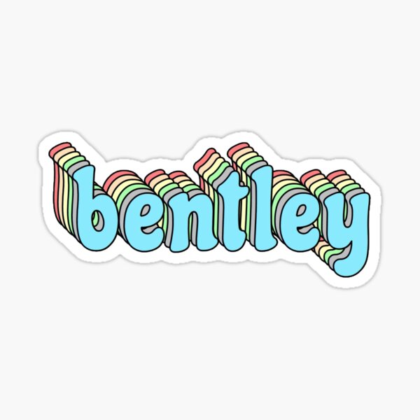 "Bentley University Rainbow" Sticker for Sale by v-artsy | Redbubble