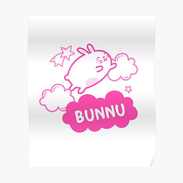 "Kawaii Japanese Rabbit Cute Anime Style Character Bunny " Poster by ...