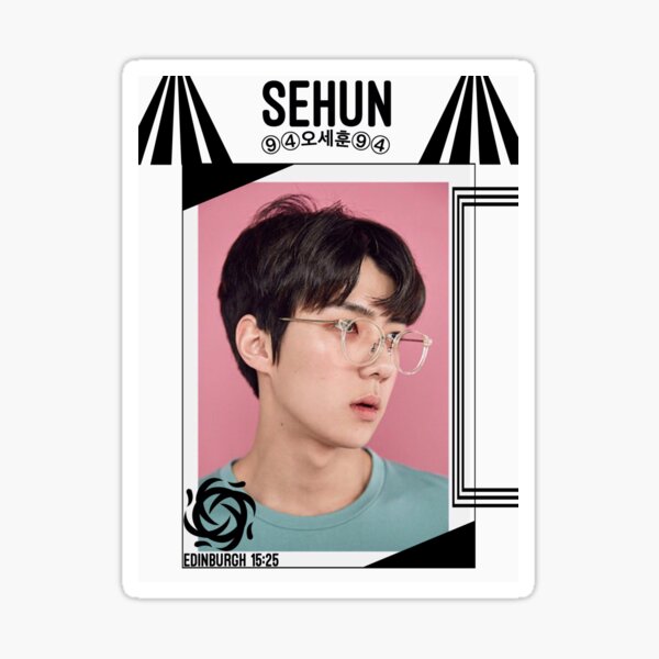"Sehun" Sticker for Sale by diablitasamurai | Redbubble