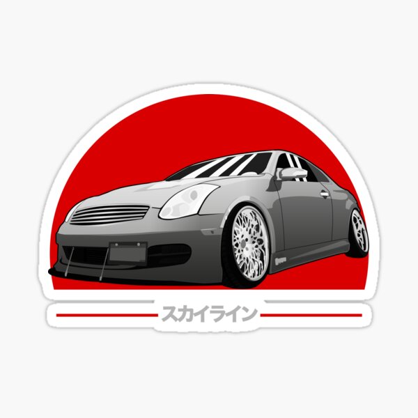 "Infiniti G35 G37 Coupe JDM Tuner" Sticker for Sale by asvpdiamond ...