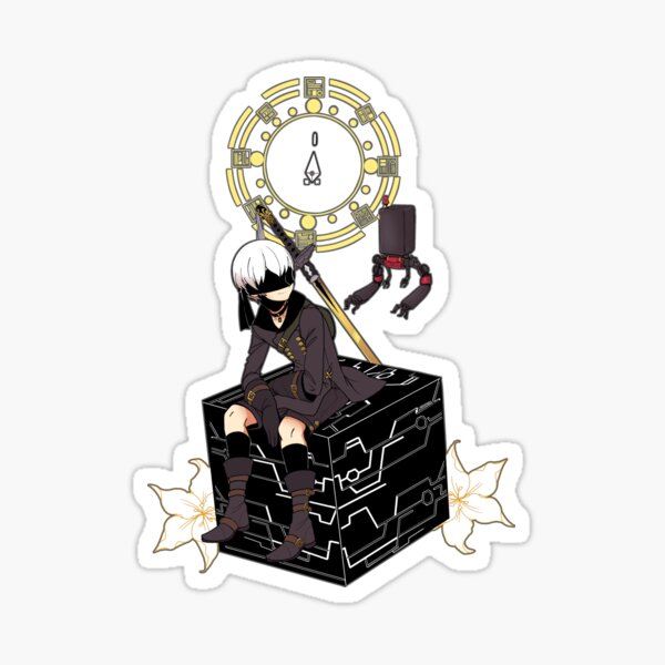 "9S and Pod153 by Linda Vonree" Sticker for Sale by LindaVonree2020 ...