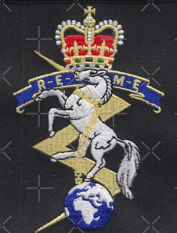 "REME BADGE" by Oppo's Farming Raising Funds For PTSD | Redbubble
