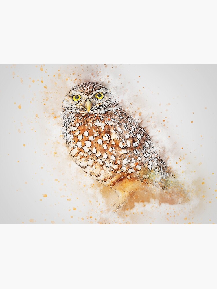 "THE PENSIVE OWL " Art Print for Sale by Gangsta-Hobo | Redbubble