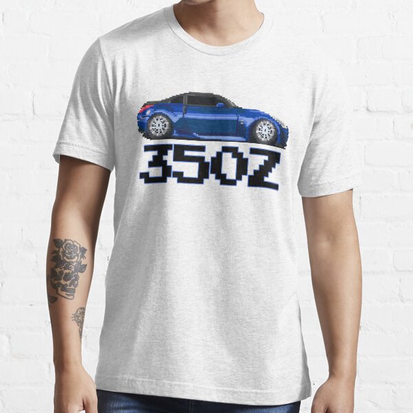 "Nissan 350Z Fairlady JDM Tuner Pixel Car" T-shirt for Sale by ...