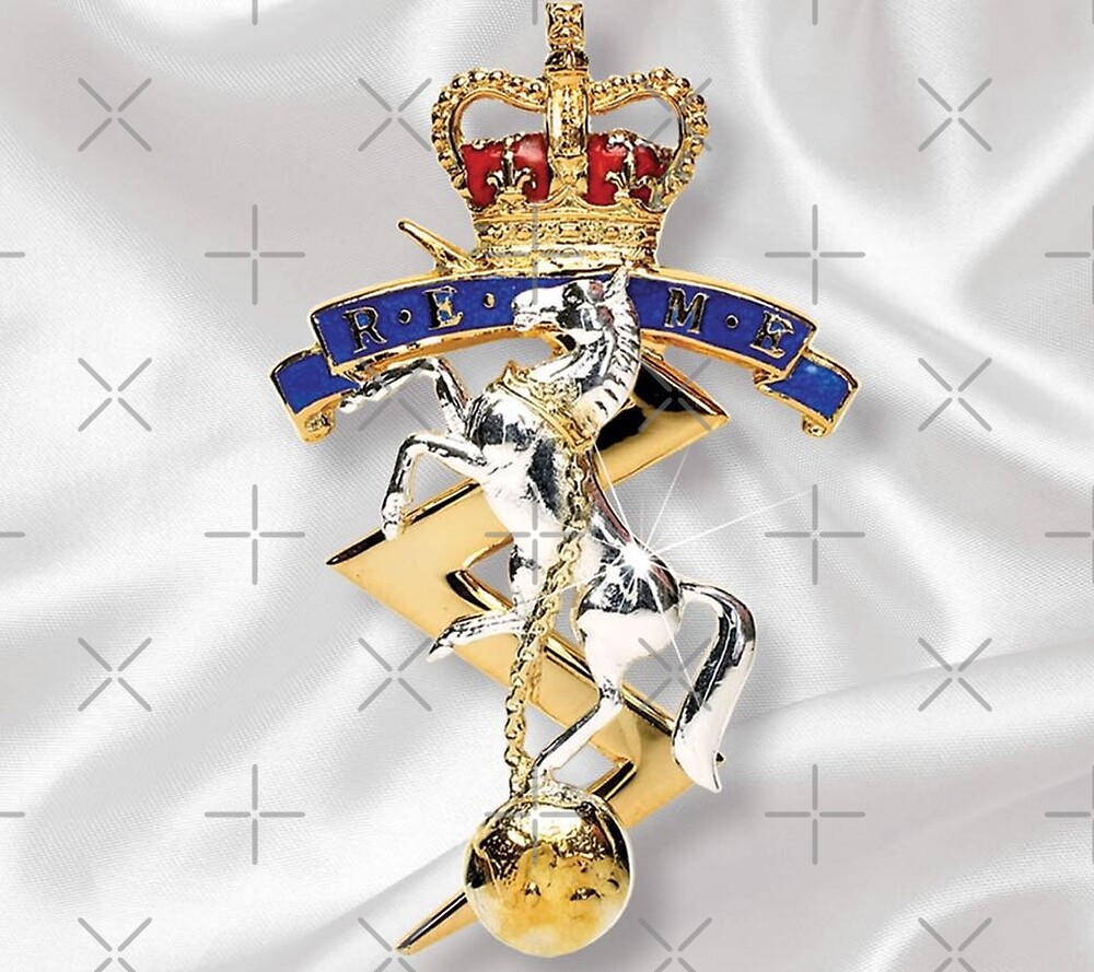 "REME badge (ROYAL ELECTRICAL MECHANICAL ENGINEERS) " by Oppos Farming ...