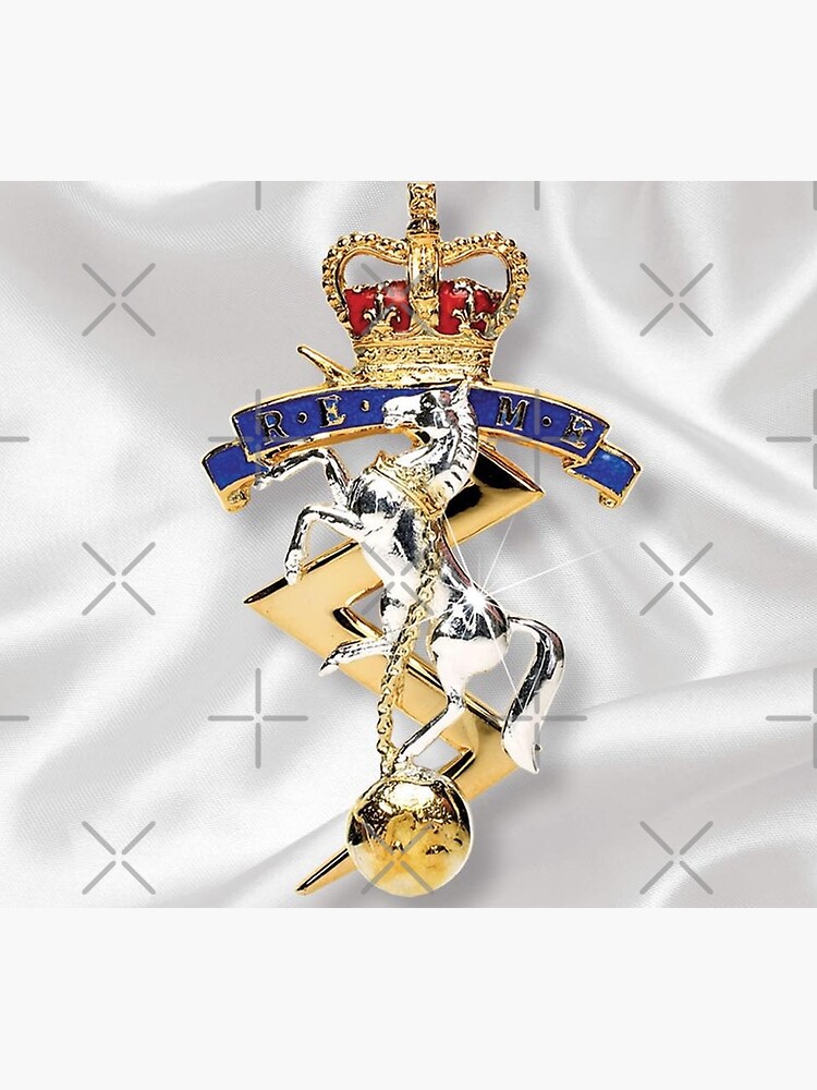 "REME (ROYAL ELECTRICAL MECHANICHAL ENGINEERS) BADGE" Poster for Sale ...