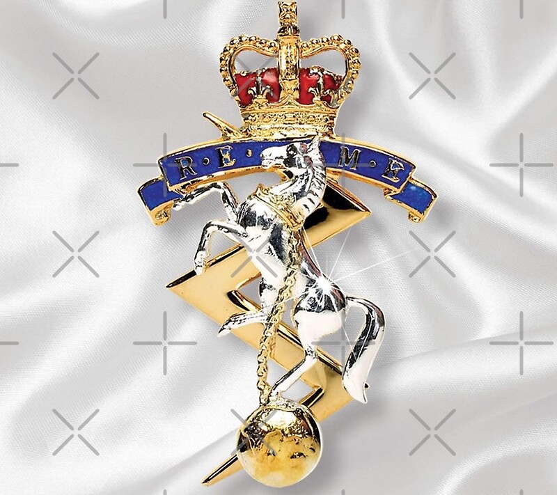 "REME badge (ROYAL ELECTRICAL MECHANICAL ENGINEERS) " by Oppos Farming ...
