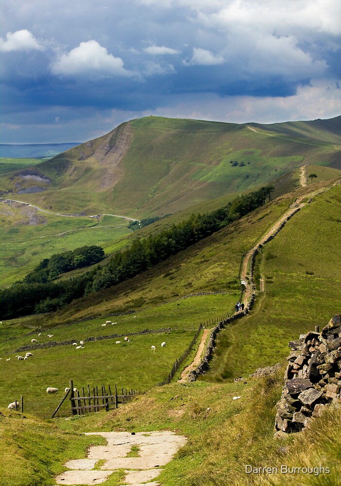 "The Great Ridge, Hope Valley, Derbyshire." by Darren Burroughs | Redbubble