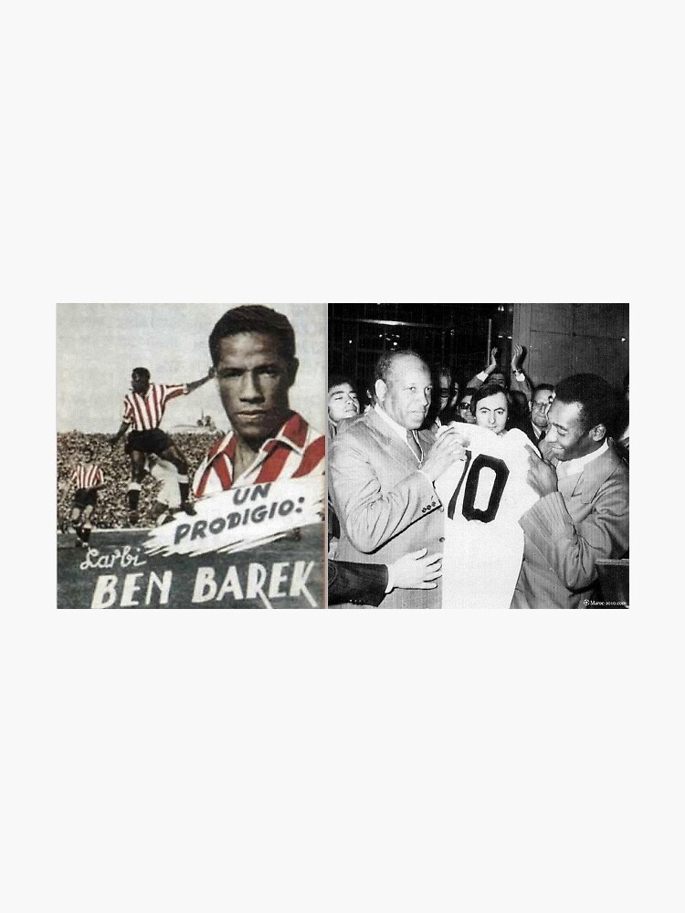 "Ben Barek Pelé t-shirt" Sticker for Sale by deuspi | Redbubble