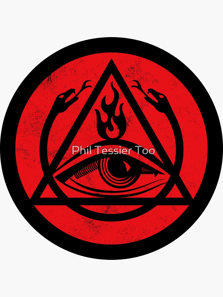 "Order of the Triad logo — The Venture Bros. " Sticker for Sale by C-N ...