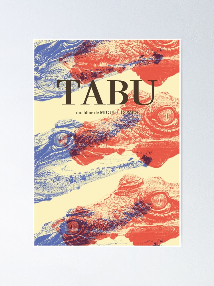 "tabu" Poster for Sale by underground notes | Redbubble