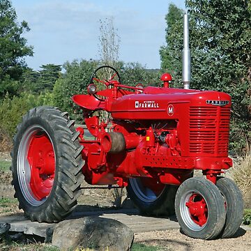 "Farmall Tractor" Postcard for Sale by Kerrie Gerlach | Redbubble