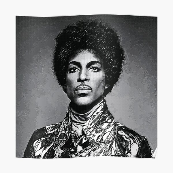 "A digitally Pencil drawing of a famous american singer" Poster for ...