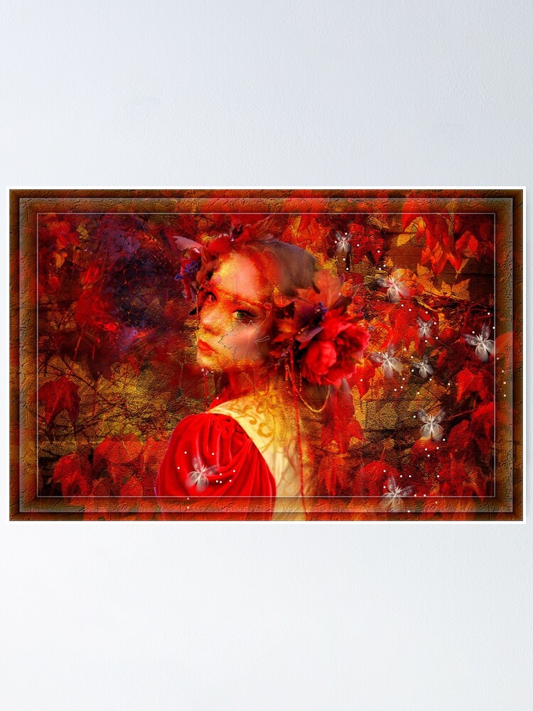 Póster «Señora otoño» de Alimera | Redbubble