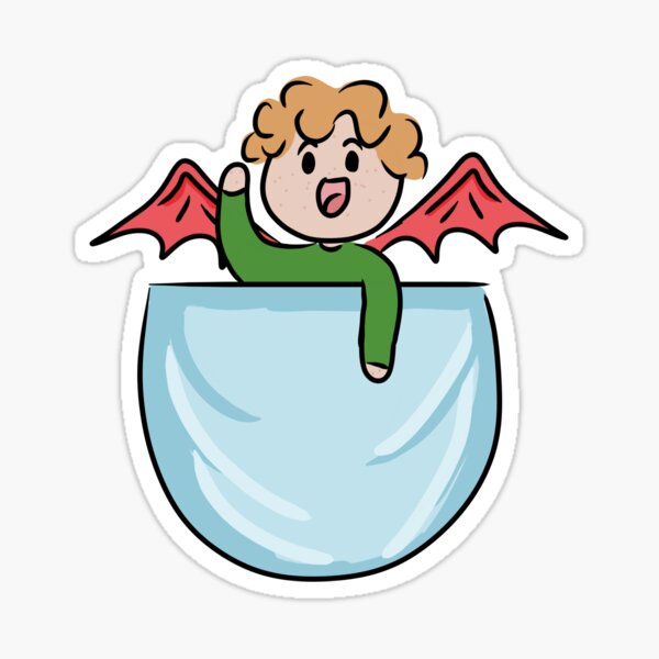 "Pocket Simon" Sticker for Sale by Subpar-selkie | Redbubble