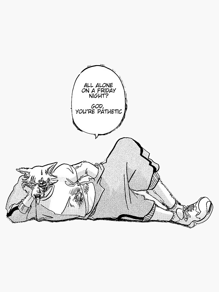 "Beastars Legosi" Sticker for Sale by Stretchkai | Redbubble