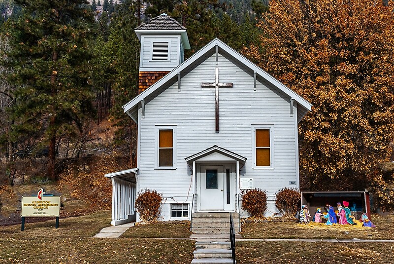 "The Alberton (Montana) United Methodist Church" by Bryan Spellman ...