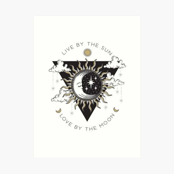 "Sun & Moon Love Art, Sun Art, Moon Art, Night Sky, Live Sun, Love Moon ...