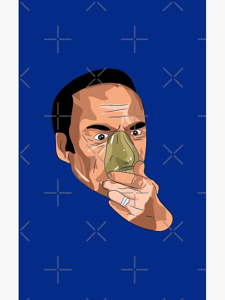 "Frank Booth (blue velvet)" Poster for Sale by BallenaFantasma | Redbubble