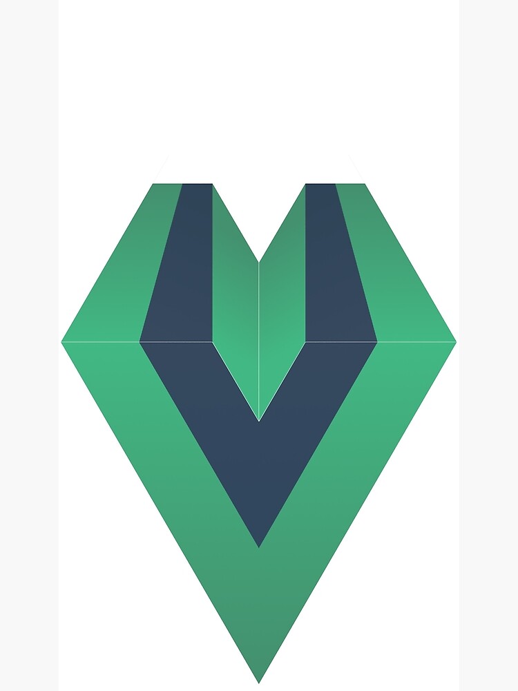 "Vue JS 3D" Poster by WiloAhadi | Redbubble