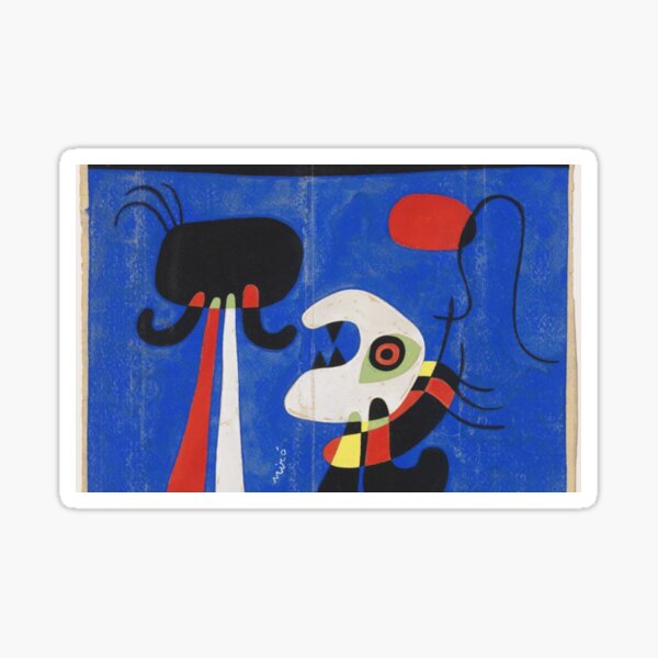 "Miro 2" Sticker by bettypure | Redbubble