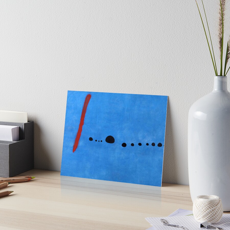 "Joan Miro Blue 2" Poster for Sale by bettypure | Redbubble