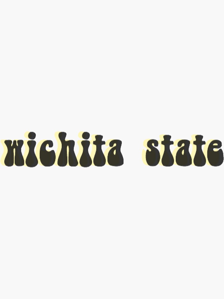 "Wichita State University" Sticker by Leximcampbell | Redbubble