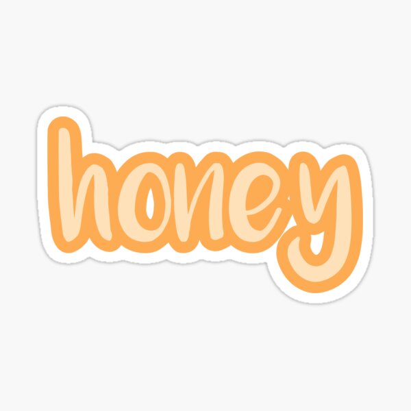 "honey sticker" Sticker by agodes | Redbubble