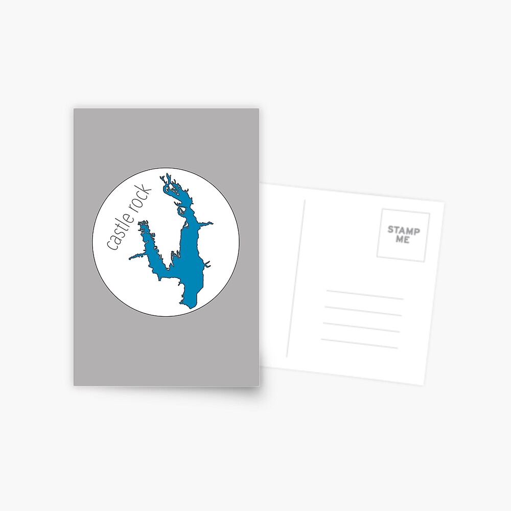 "Castle Rock Lake" Sticker for Sale by LuvUrLake | Redbubble