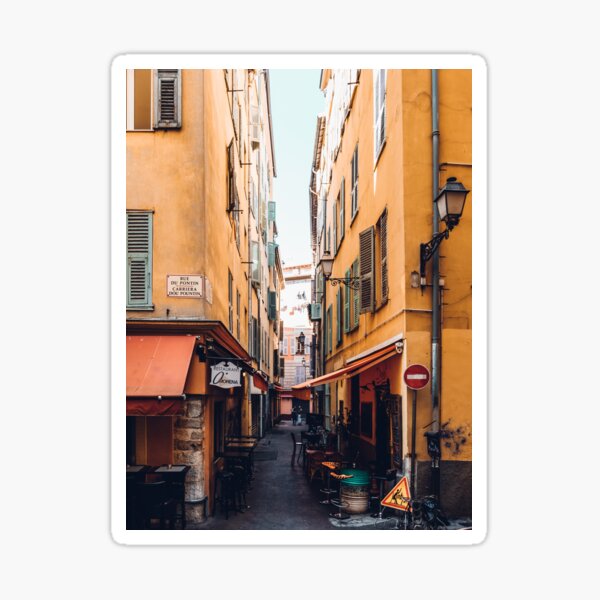 "The City Of Nice / La Ville De Nice Fance" Sticker for Sale by ...