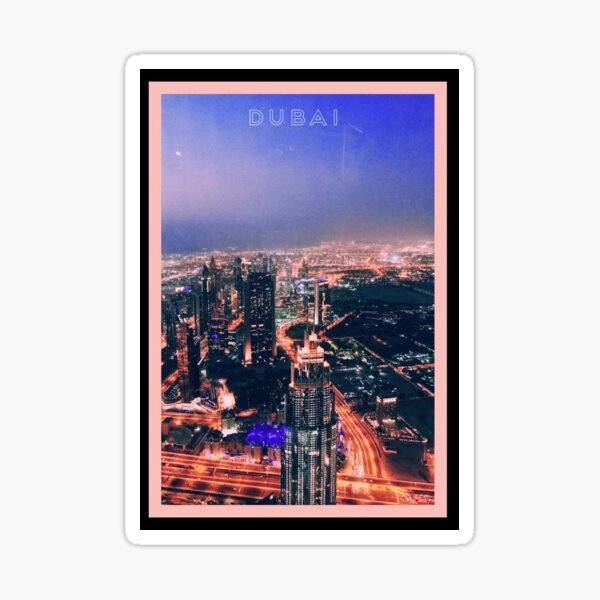 "dubai sticker/stamp" Sticker for Sale by drggrant | Redbubble