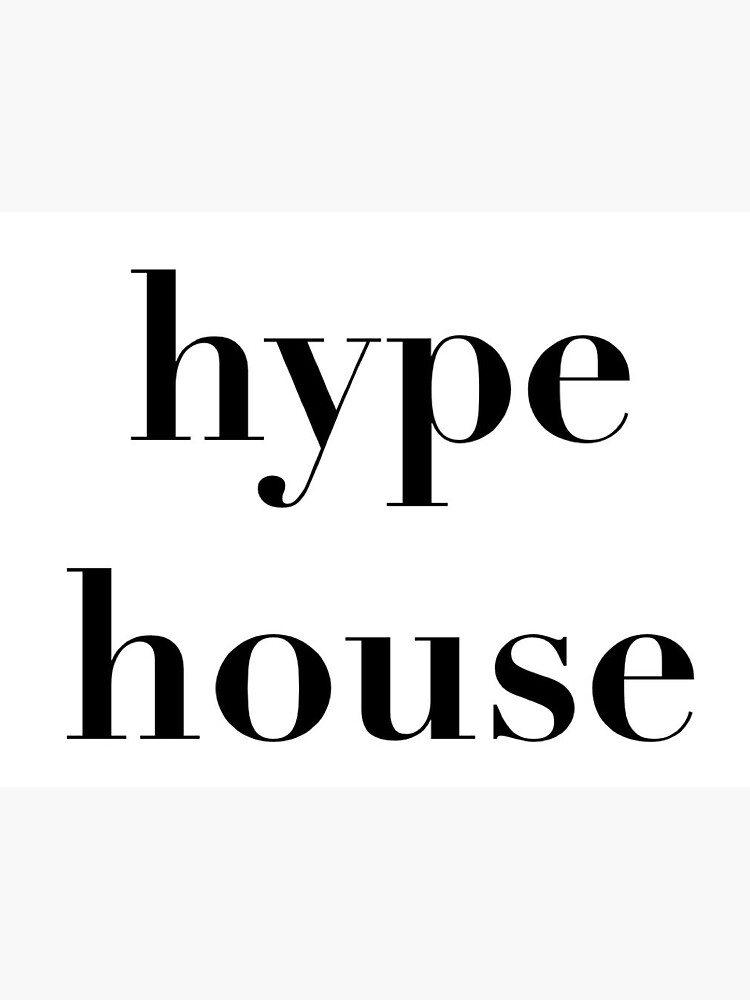 "Hype House" Sticker for Sale by skyjewel | Redbubble