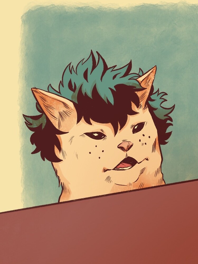 "Deku Cat" iPhone Case for Sale by Onesmolhurt | Redbubble