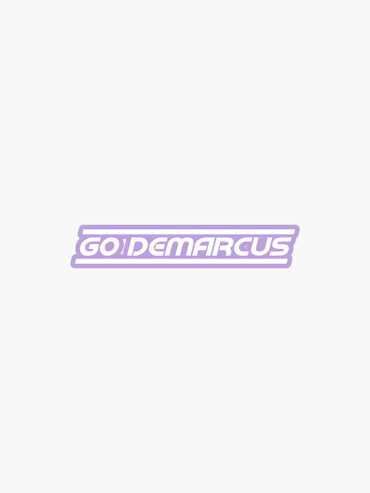 "Go Demarcus Tik Tok meme sticker" Sticker for Sale by tannerjones1 ...