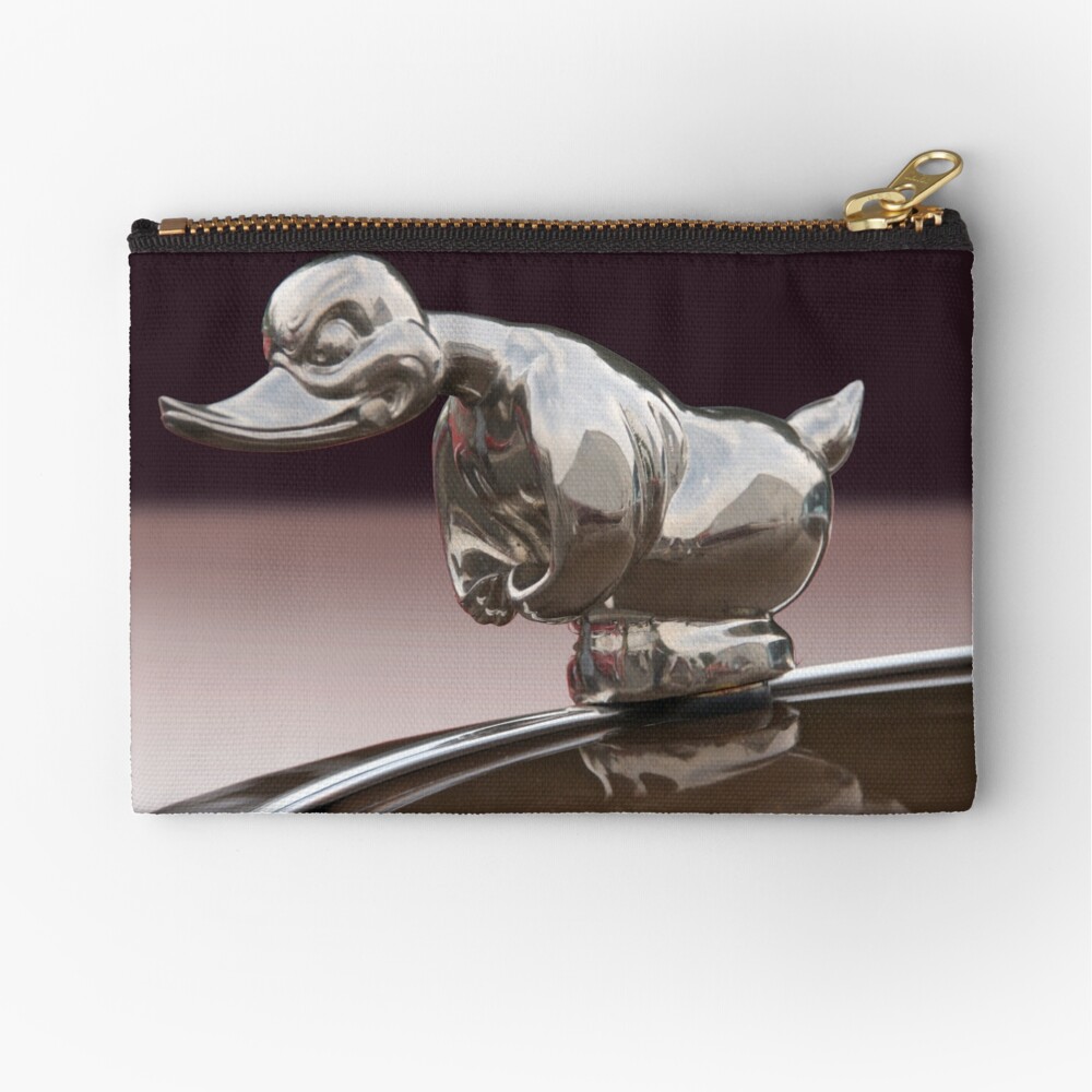 "Angry Duck Hood Ornament" Zipper Pouch for Sale by DaveKoontz | Redbubble