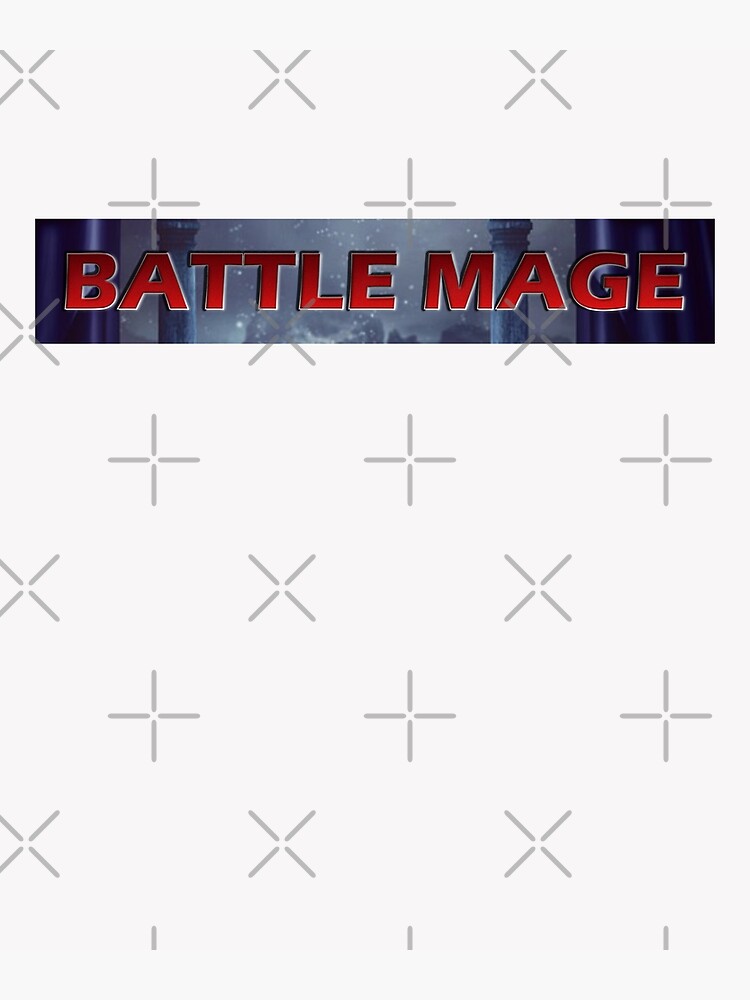 "Battle Mage " Poster for Sale by HiddenStar02 | Redbubble
